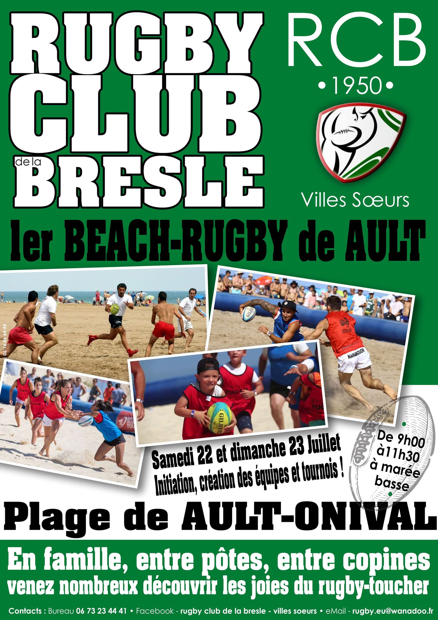 1er BEACH-RUGBY DE AULT | Commune d'Ault