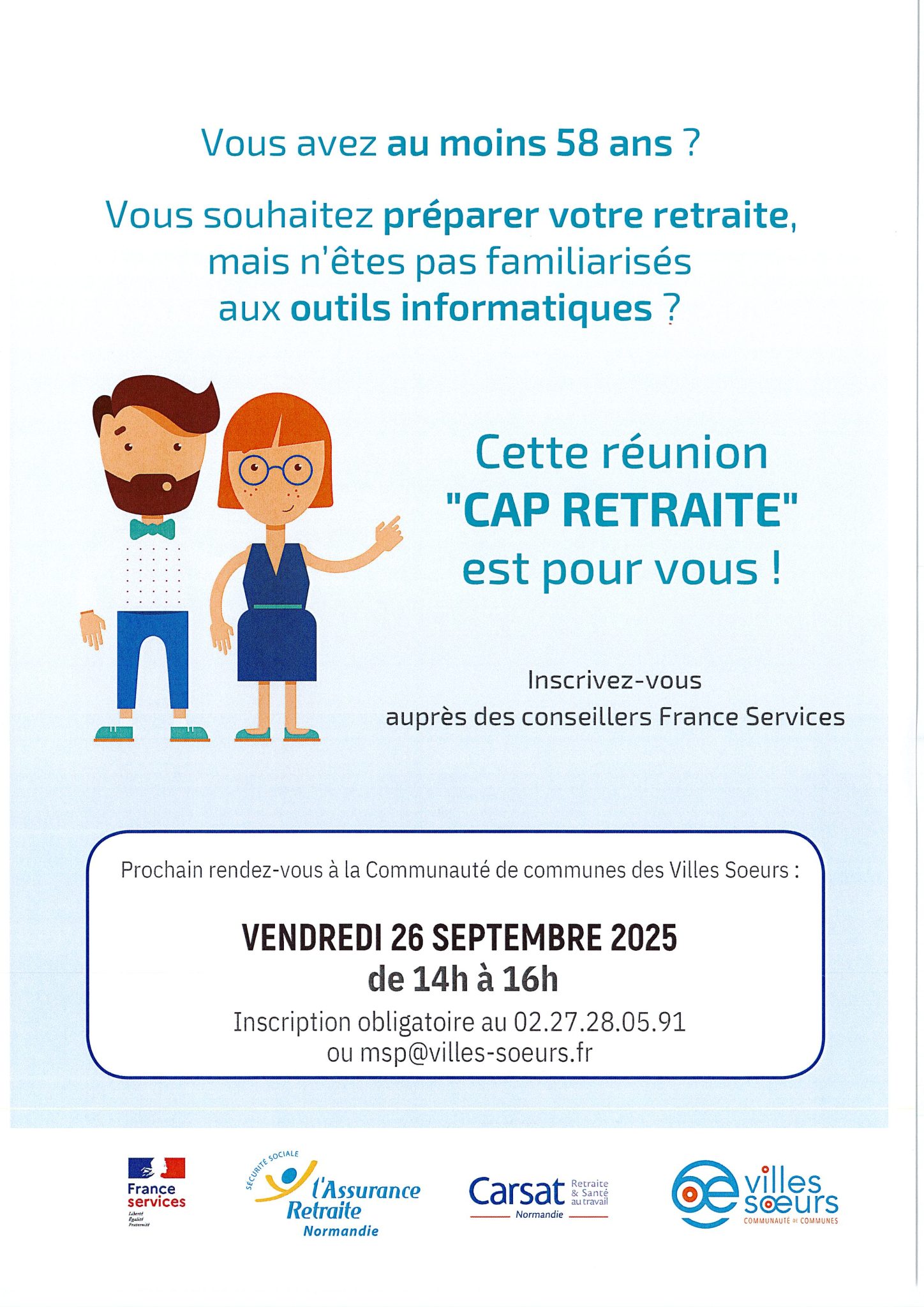 RÉUNION CAP RETRAITE – VENDREDI 26 SEPTEMBRE 2025 DE 14H A 16H ...